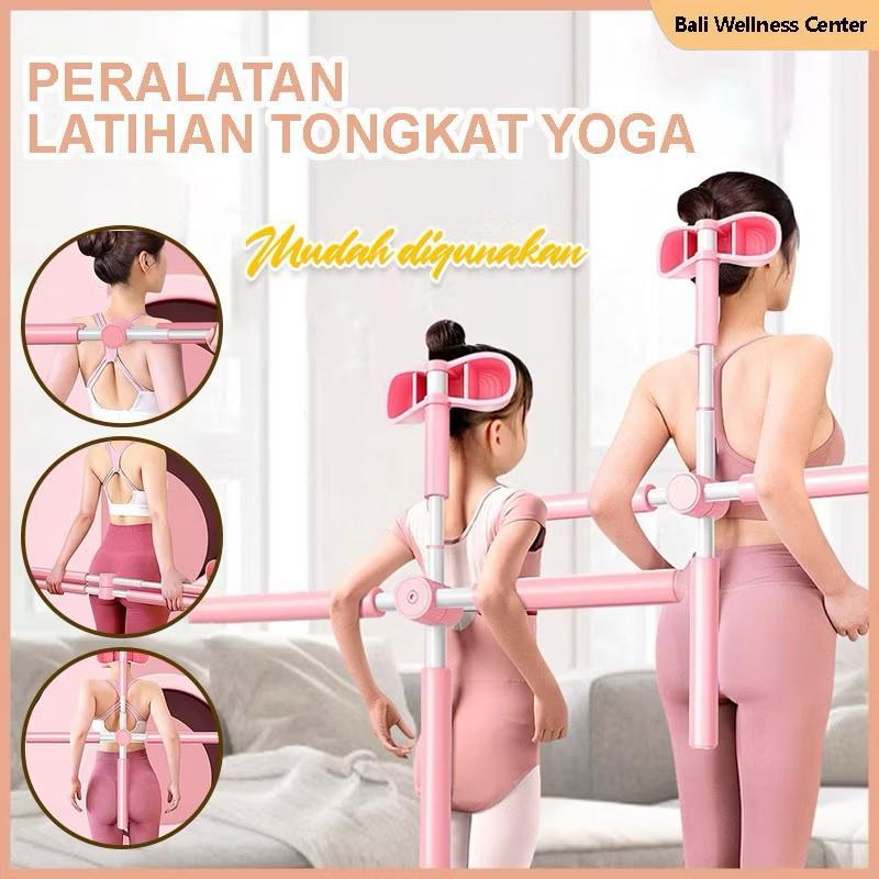 Jual POTENCE Tongkat Yoga untuk Latihan Yoga Pilates Yoga Stick Lipat ...