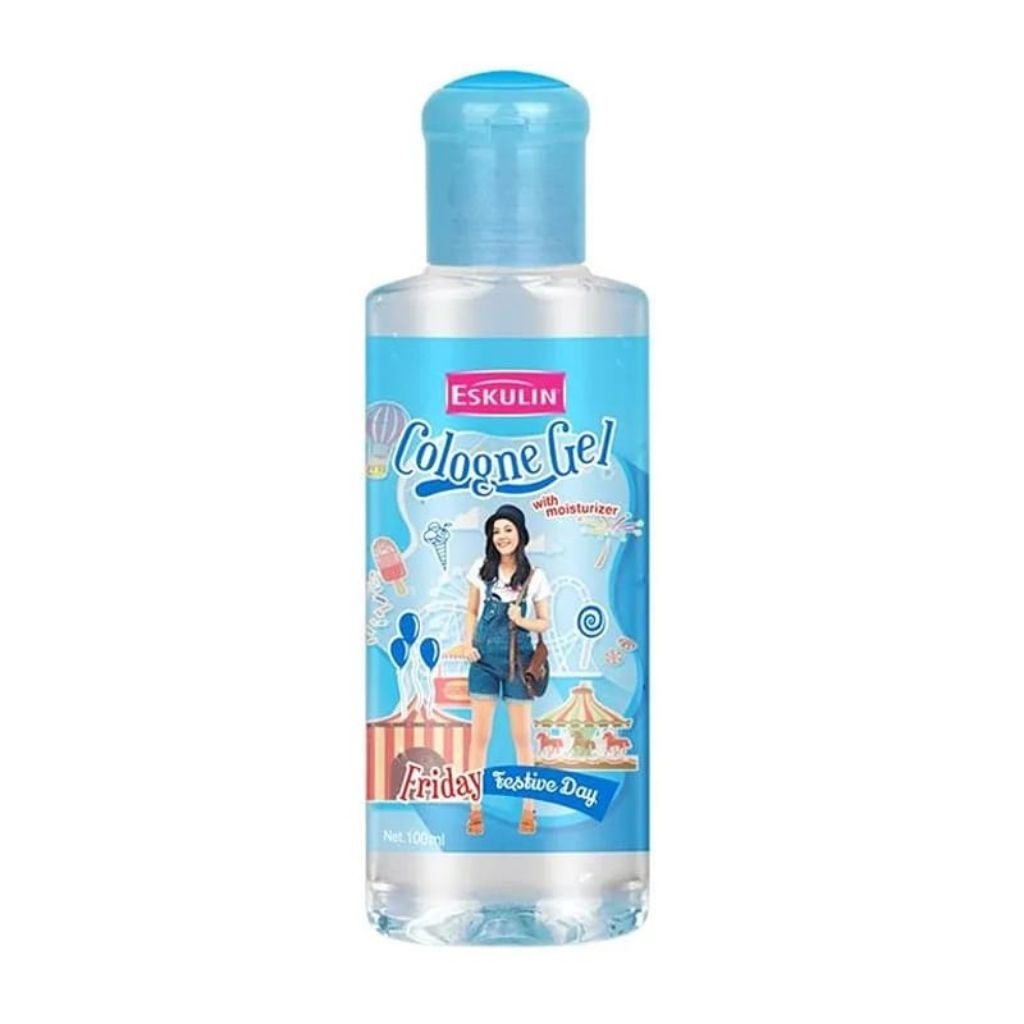Jual ESKULIN COLOGNE GEL FRIDAY FESTIVE DAY 100 ML | Shopee Indonesia