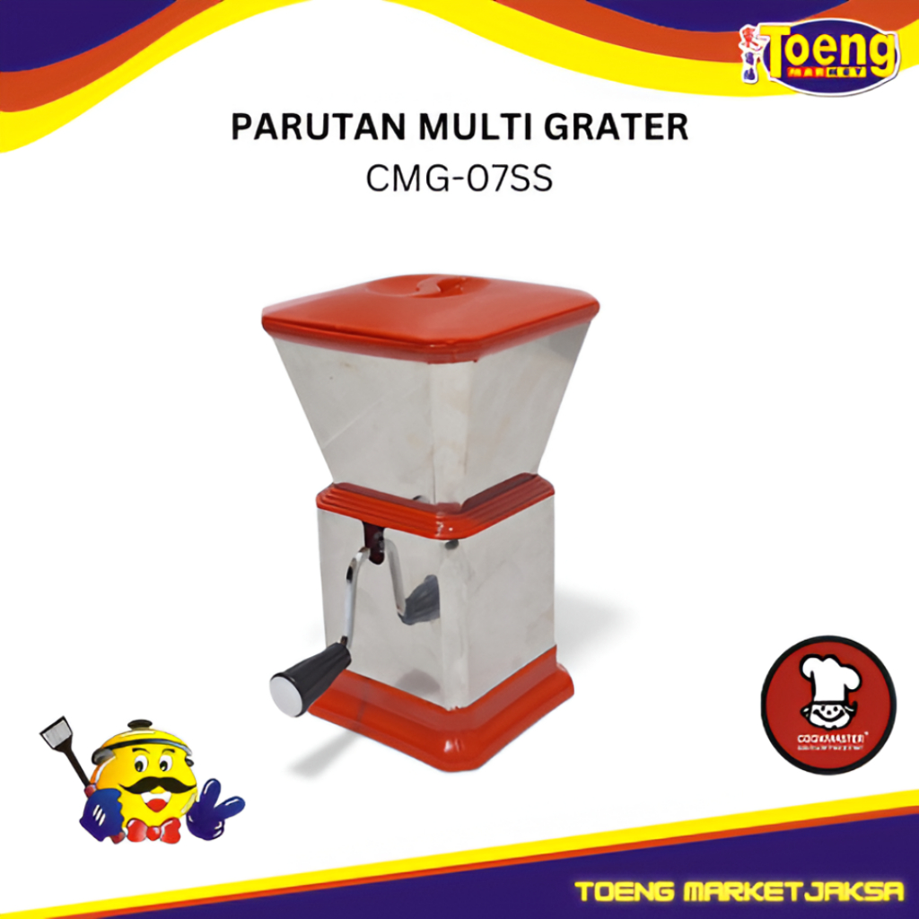 Jual MULTI GRATER STAINLESS CMG-07SS COOKMASTER | Shopee Indonesia