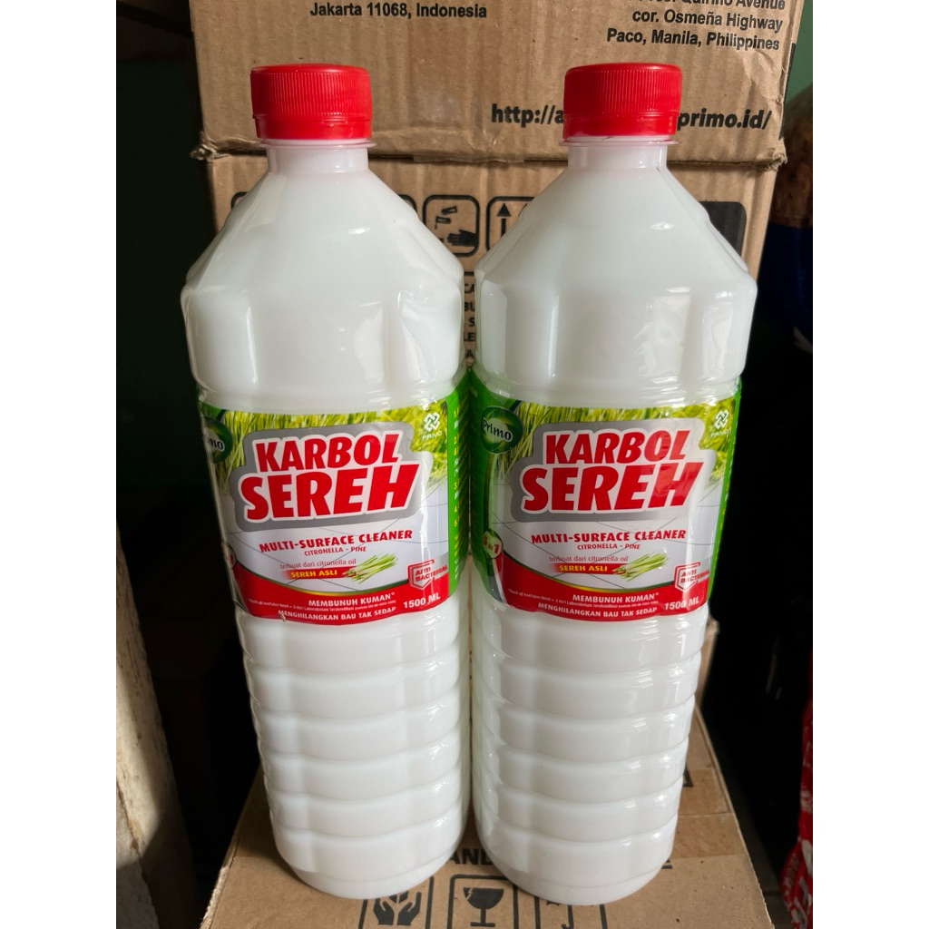 Jual KARBOL SEREH CITRONELLA 1500ml | Shopee Indonesia