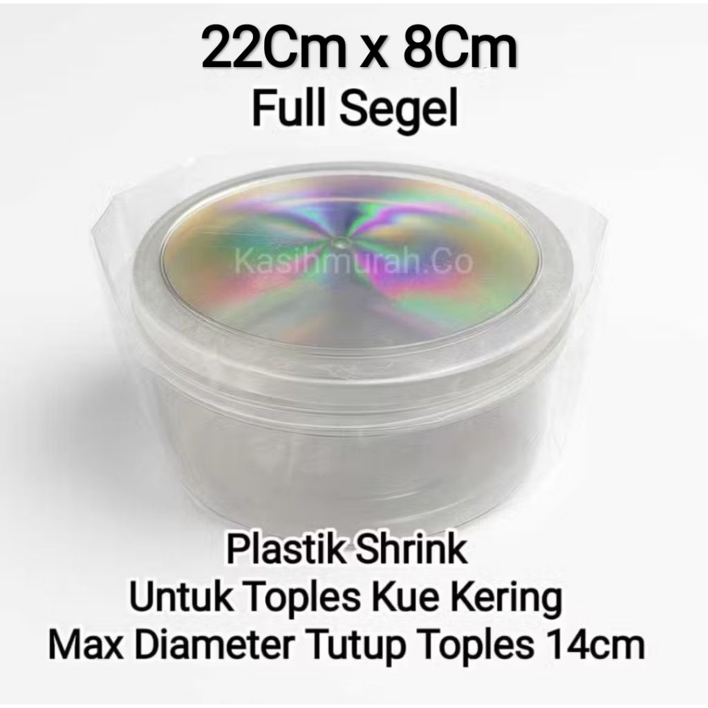 Jual Plastik Segel Untuk Toples Kue Kering Diameter Tutup 14cm - Ukuran ...