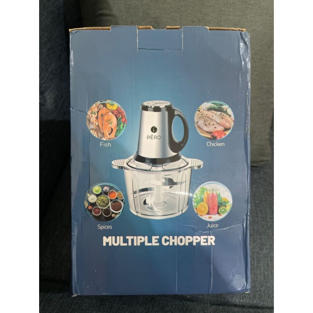 Jual PERO multiple chopper 1,8L black ex kado pernikahan | Shopee Indonesia