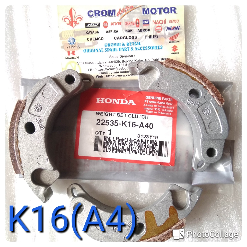 Jual Weight (K16A4) Beat(K81) Scoopy(K93) Vario(FI) Scoopy(ESP)) V110 ...