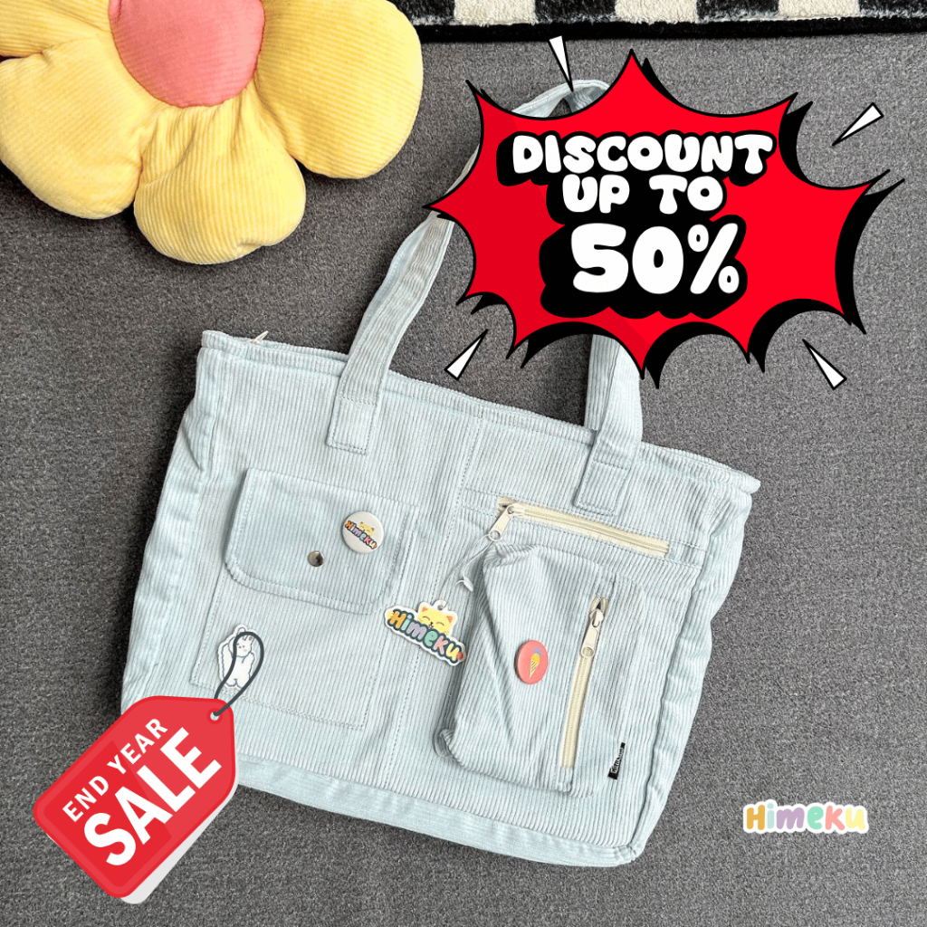 Jual Himeku RAPPU TOPPU Totebag - Tas Bahu Corduroy - Tas Laptop Muat ...