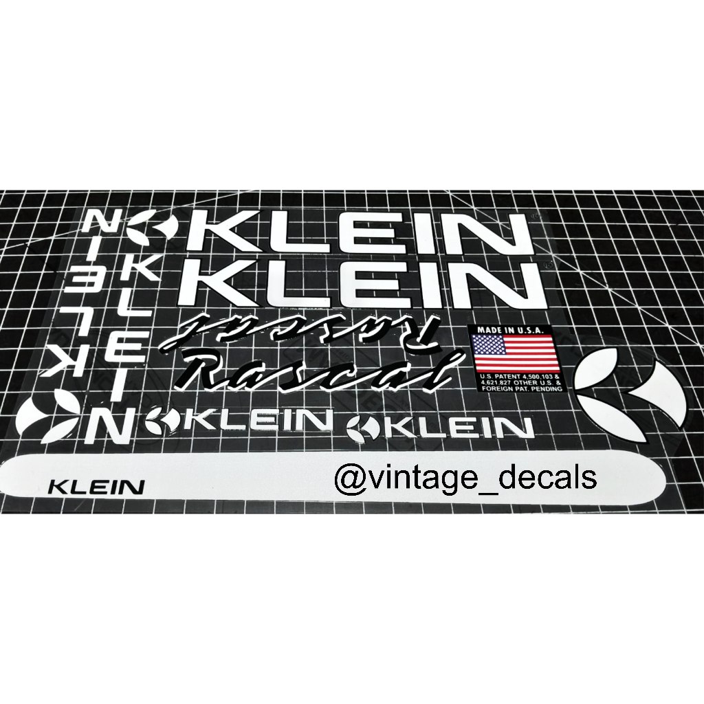 Jual sticker decals replacement KLEIN rascal | Shopee Indonesia