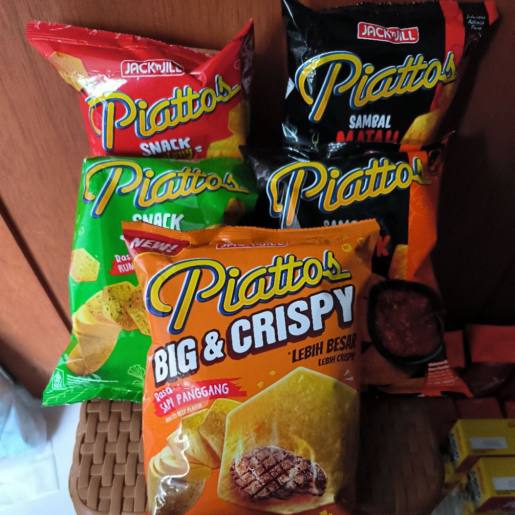 Jual Piattos Snack Kentang 68 gr Piatos Potato Chip Sapi Panggang ...