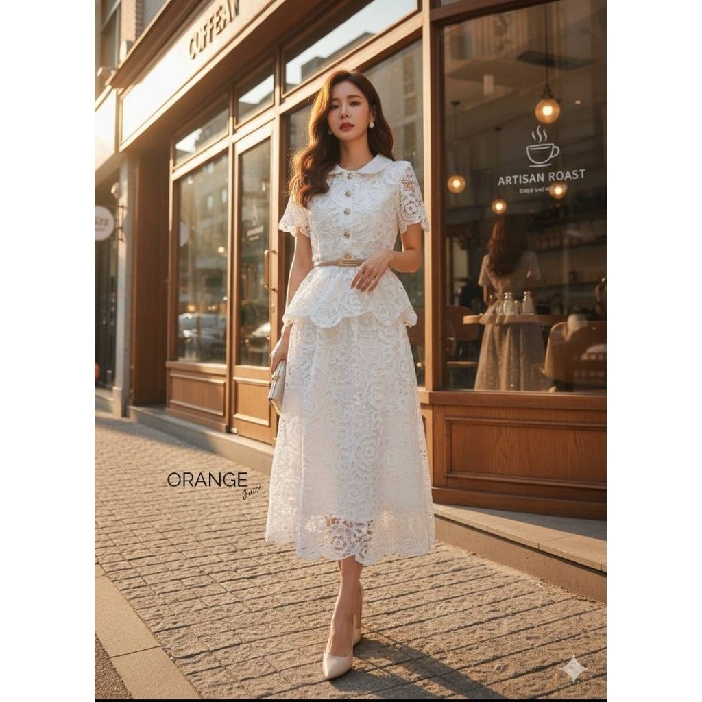 Jual Dress Butik Mewah Import Premium "ILONA (OR NOV 2566)" Cek ...