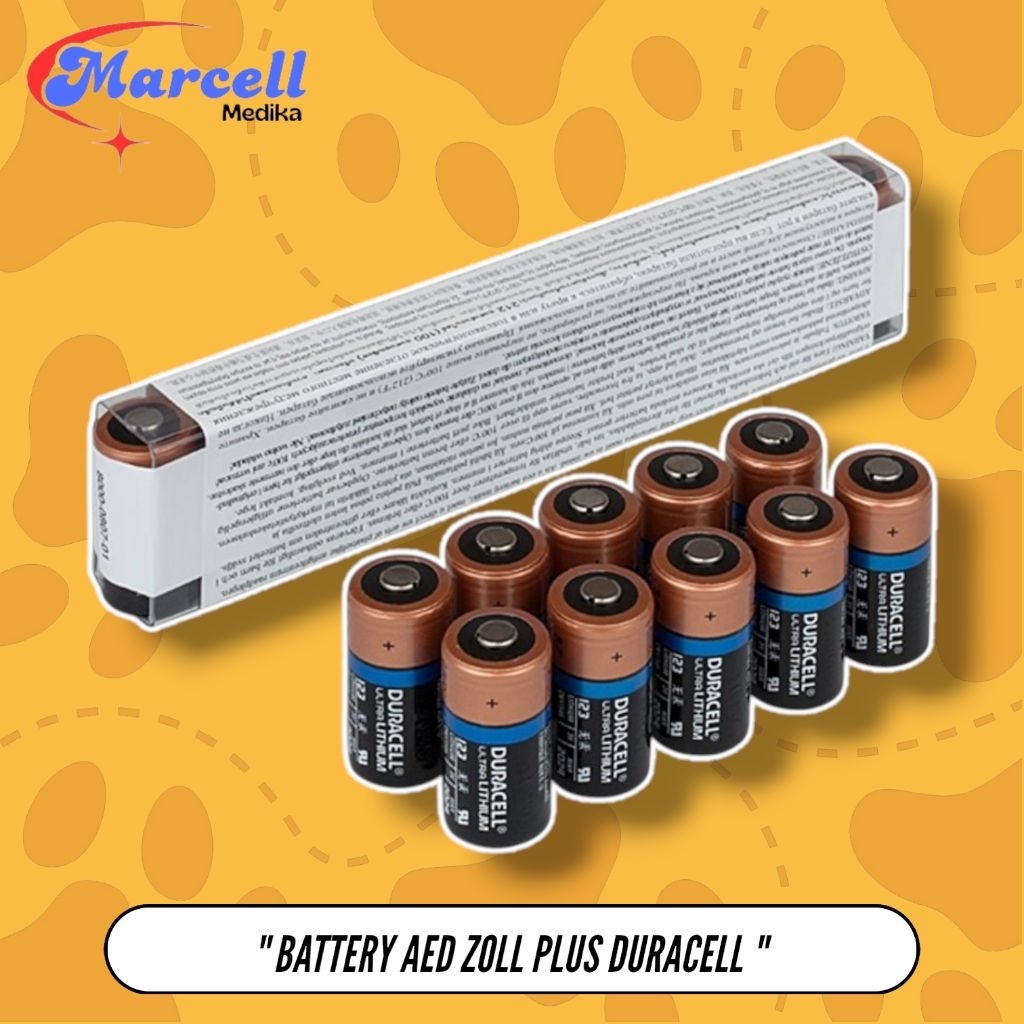 Jual BATTERY FOR AED ZOLL PLUS / BATRE AED ZOLL PLUS DURACELL | Shopee ...
