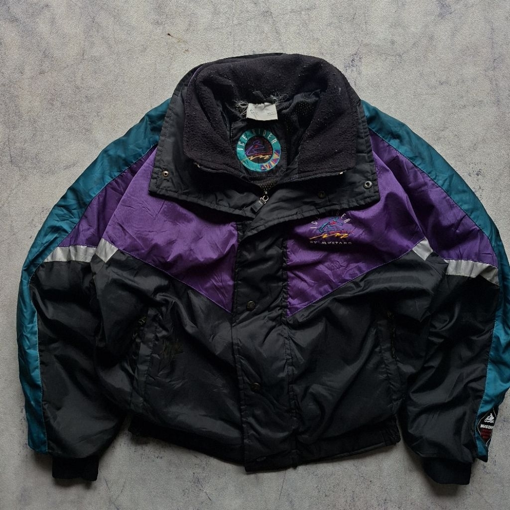 Jual Vintage Ski Racing Jacket Ice Rider by Mustang (ColourBlock ...