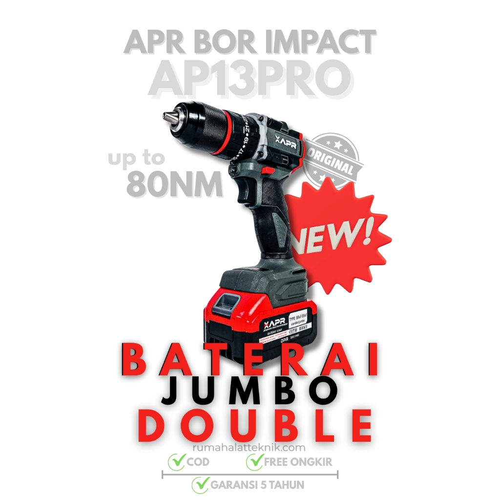 Jual APR RAJA BOR BATERAI TYPE AP13 PRO BRUSHLESS 13MM KEYLES AUTO ...