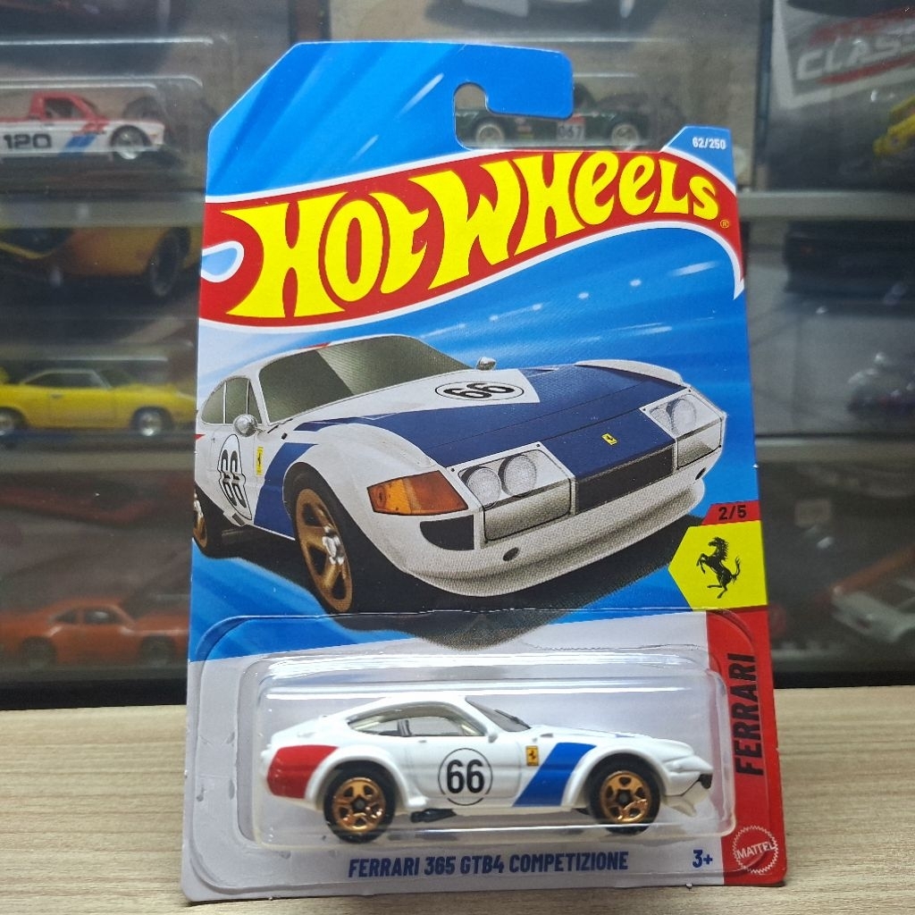 Jual Hot Wheels Ferrari 365 GTB4 Competizione White C 2026 - Original ...