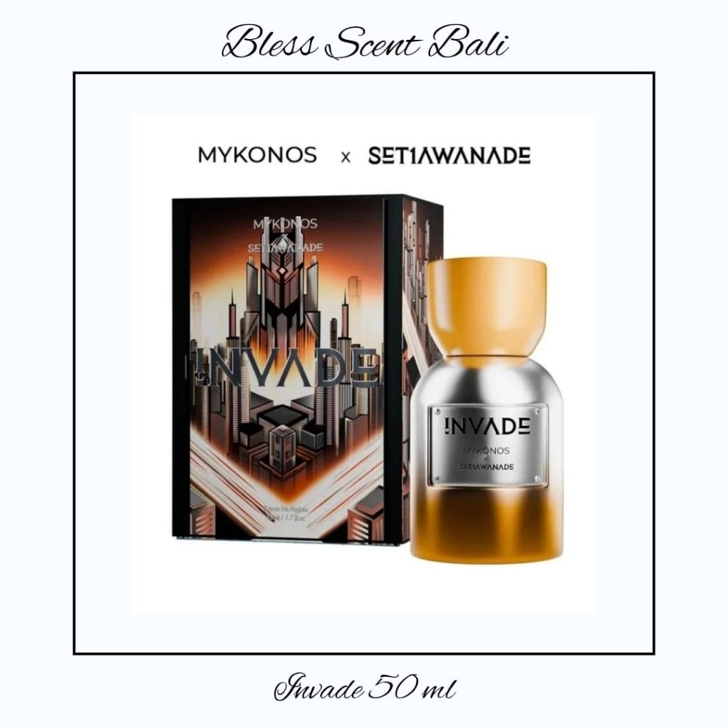 Jual Mykonos Invade 50 ML Extrait De Parfum x Ade Setiawan | Shopee ...