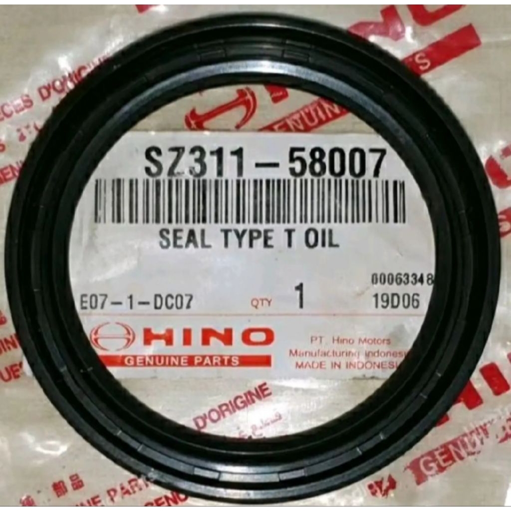 Jual SEAL KRUK AS DEPAN SEAL CRANKSHAFT DEPAN DYNA HINO DUTRO 130 ...