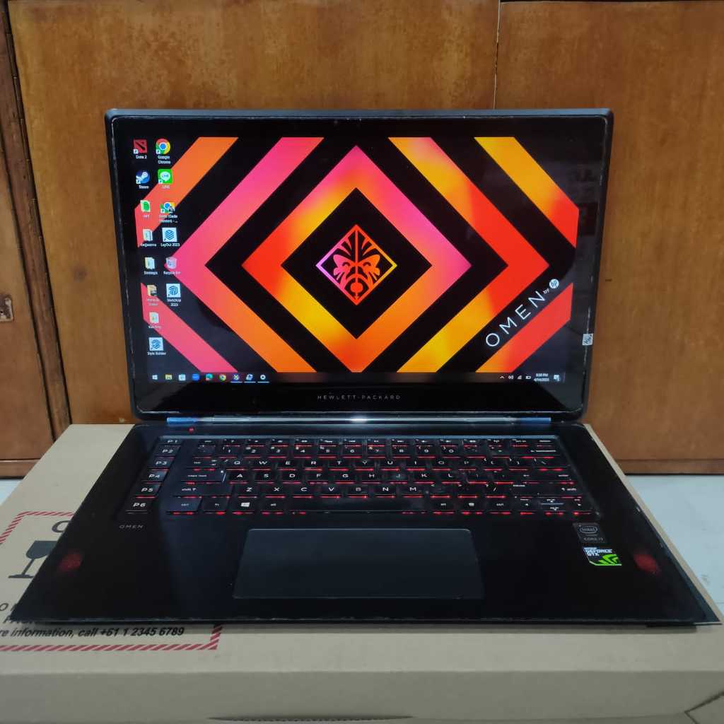 Jual Laptop Gaming Second!! Laptop HP Omen 15 - 5117TX, core i7 ...