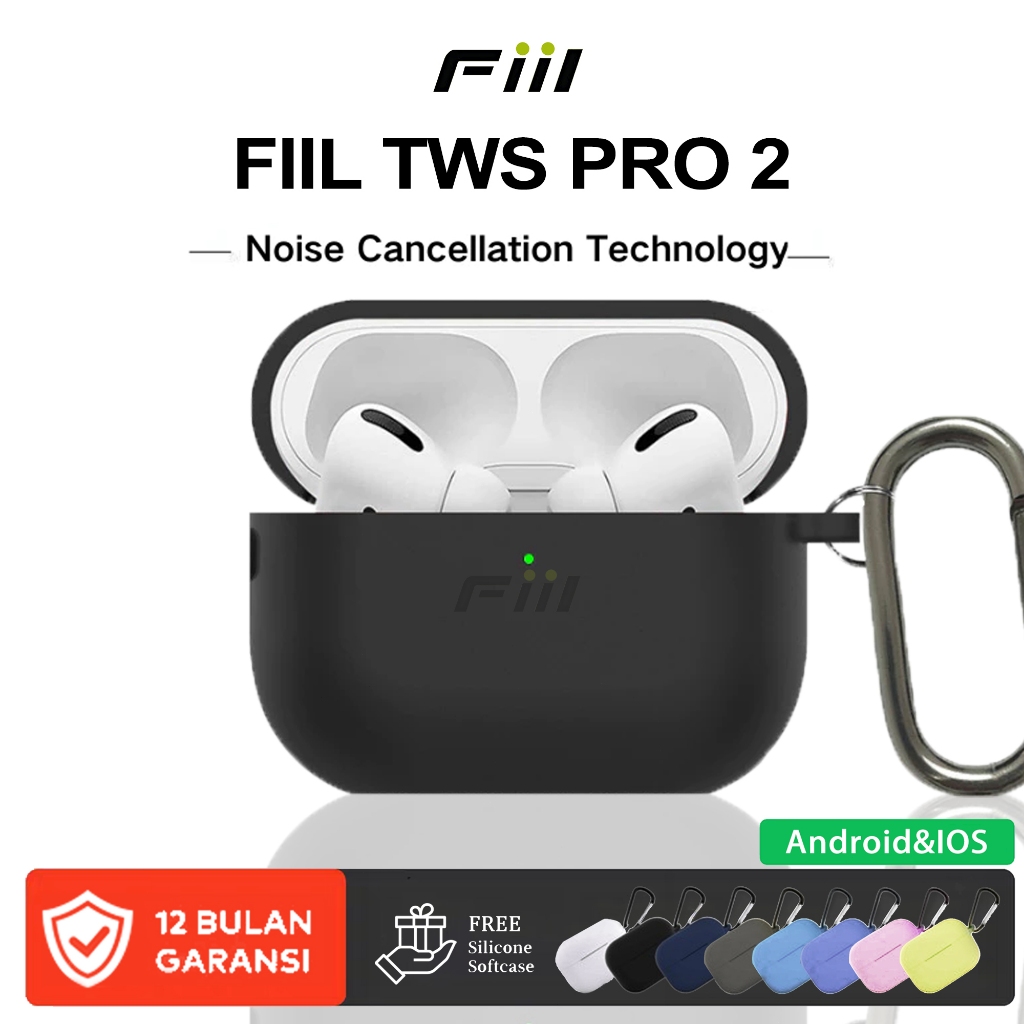 Jual FIIL Pods Pro 2 Active Noise Cancellation Wireless Bluetooth ...