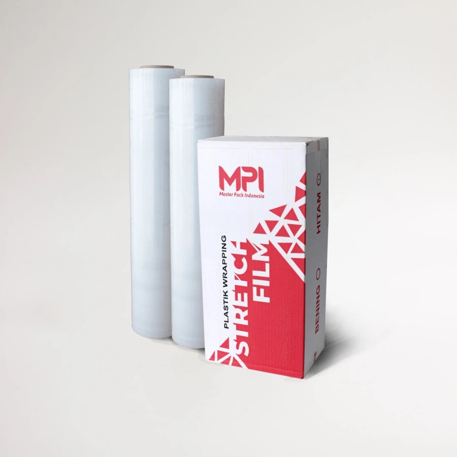 Jual PLASTIK STRETCH FILM - WRAPPING 50 CM X 300 BENING METER MASTER ...