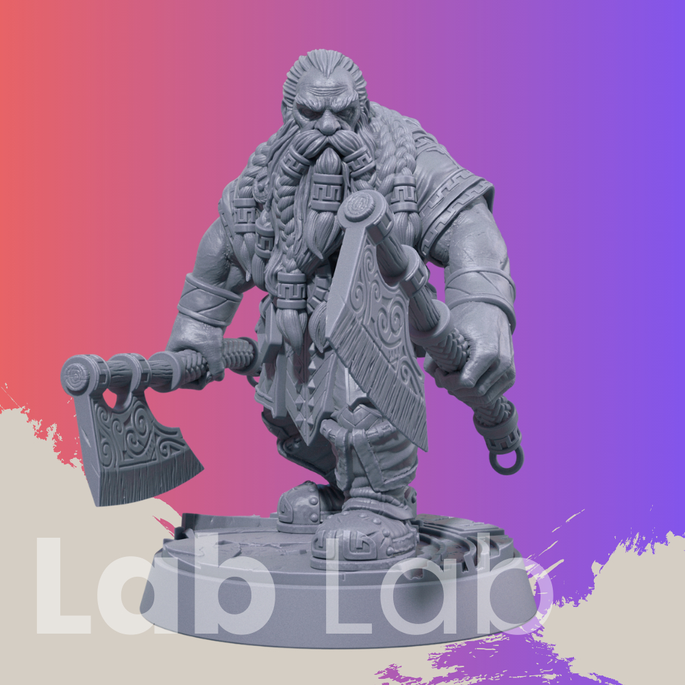 Jual Figure Dungeons Dragons Game RPG Miniature Red Axes | Shopee Indonesia