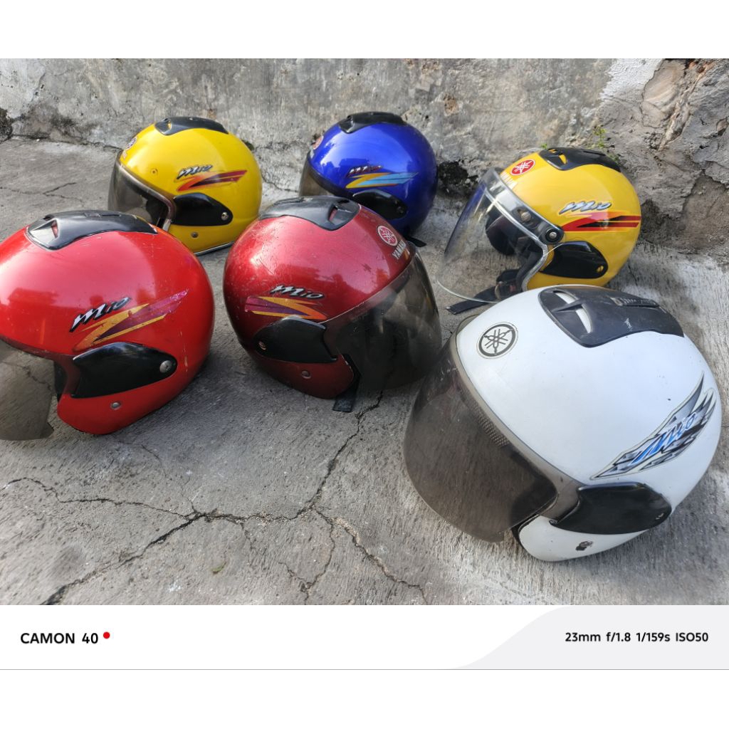 Jual HELM JADUL YAMAHA MIO SPORTY SMILE ORIGINAL + ADMIN SHOPEE ...