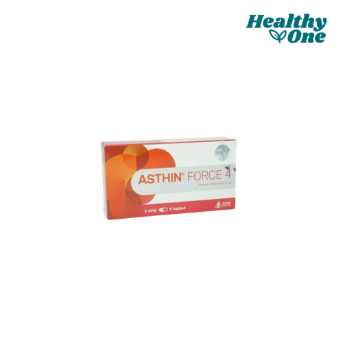 Jual Asthin Force 4mg 1 Strip 6 Capsul | Shopee Indonesia