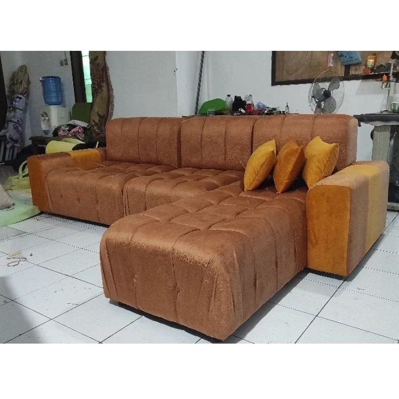 Jual Sofa Novara 3 Seater Sofa Roti Sobek Minimalis Custom Warna dan ...