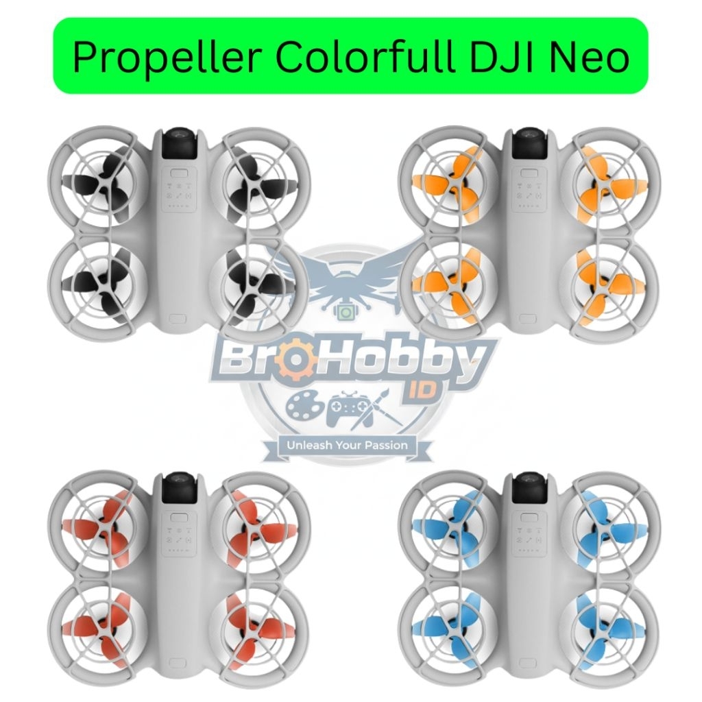 Jual 4x DJI Neo Propeller Warna Colorfull Replacement Propeller Baling ...