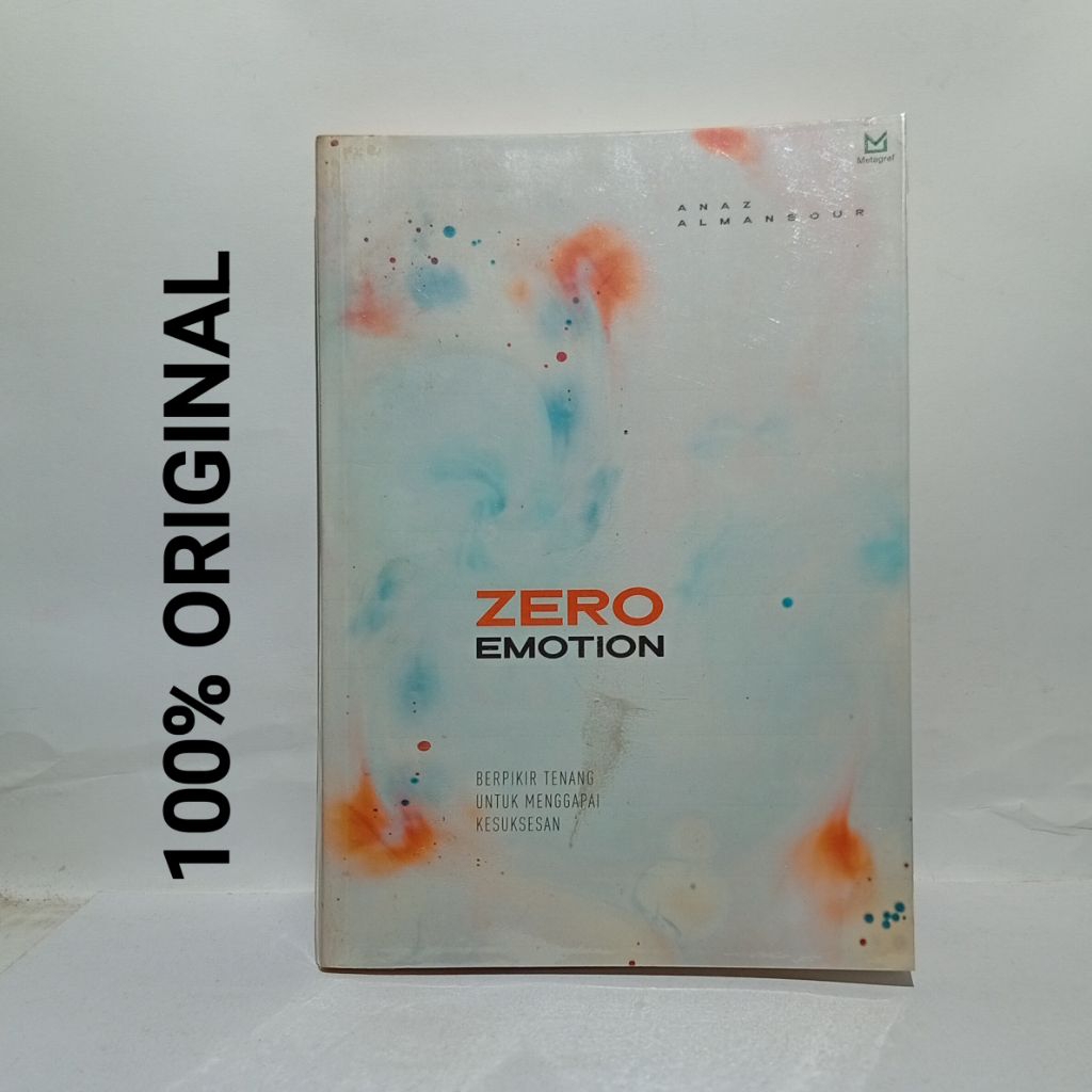 Jual [Preloved] Buku Self Improvement : ZERO EMOTION (Anaz Almansour ...