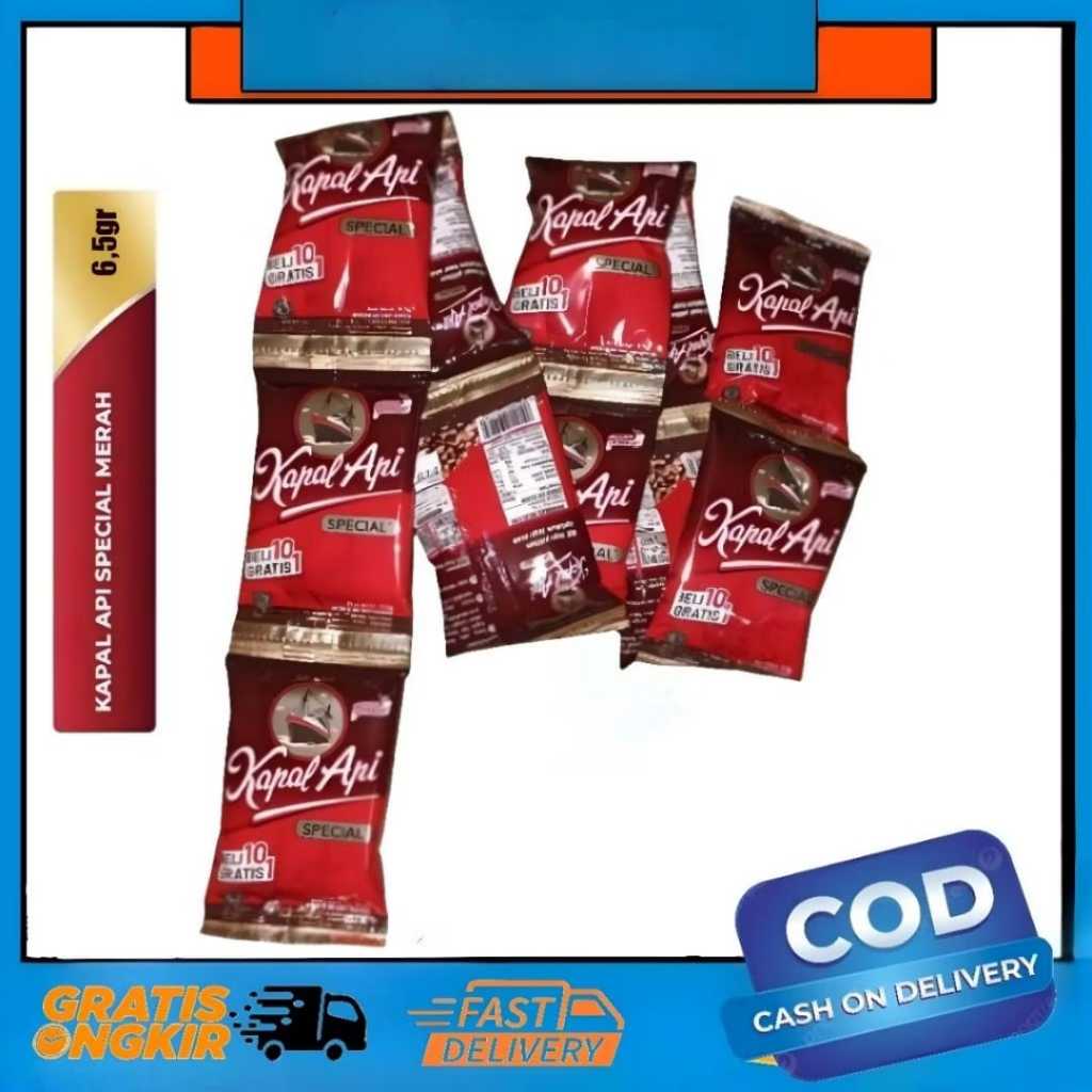 Jual 1 Renceng Kopi Kapal Api Mini 6,5gr (10+1 sachet) | Shopee Indonesia
