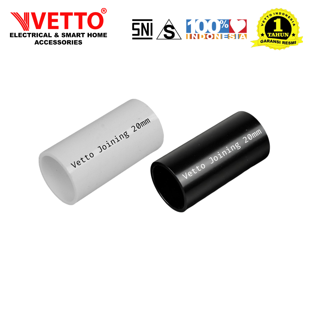 Jual VETTO Sok / Sock Conduit - Konektor Pipa Listrik 20mm | Shopee ...