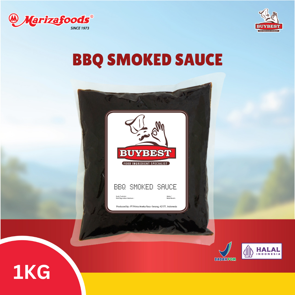 Jual Buybest BBQ Smoked Sauce 1kg - Saus BBQ Untuk Grill & Marinasi ...
