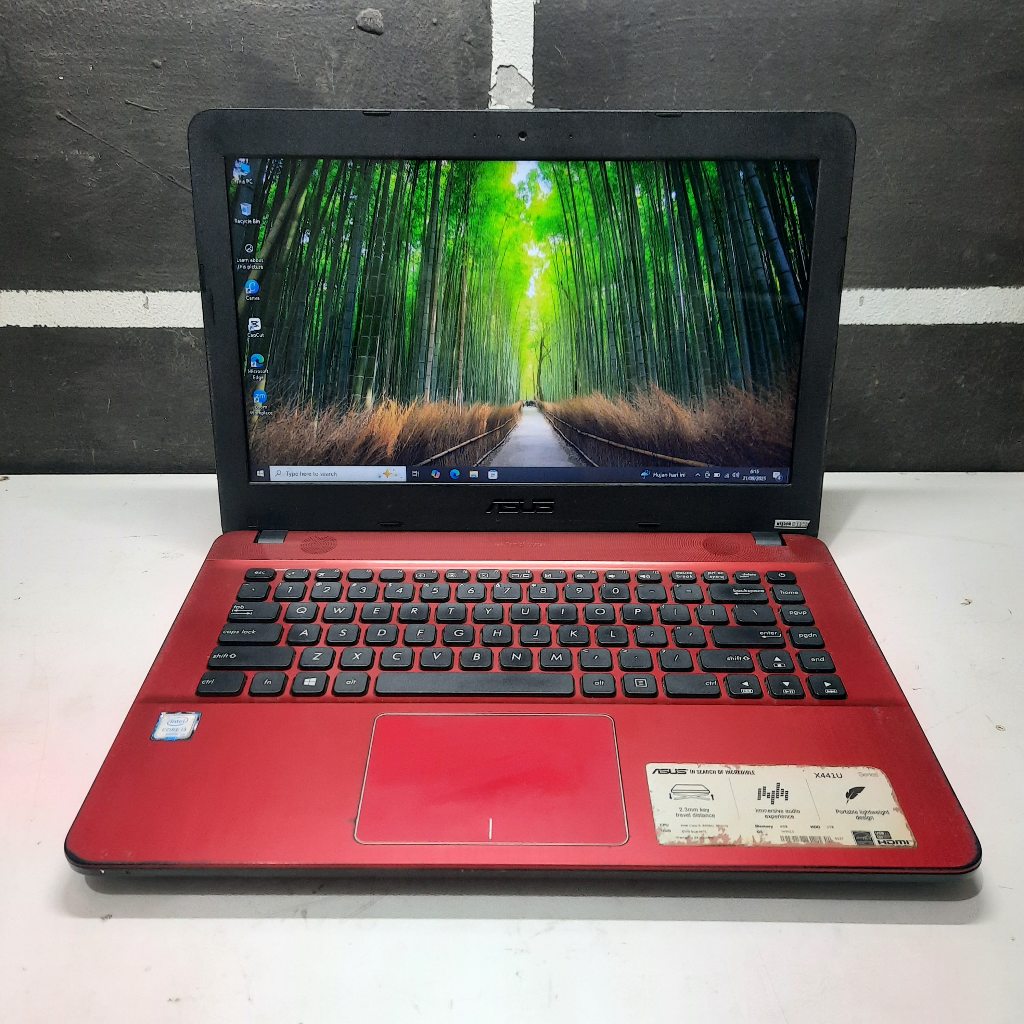 Jual Laptop Asus X441U Core i3 gen6th ram 4 Gb Hdd 320 Gb Normal Siap ...