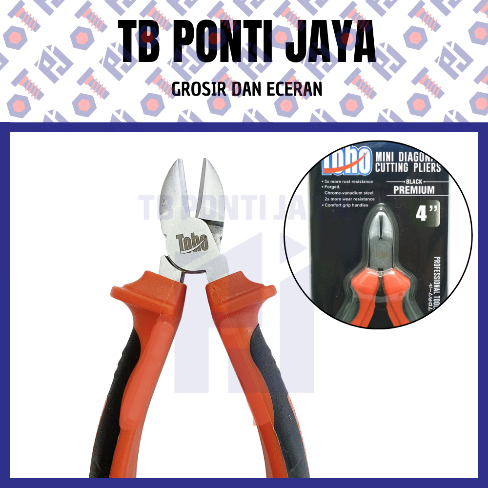 Jual Tang Potong 4" Toho / Tang Mini Diagonal Cutting Pliers | Shopee ...