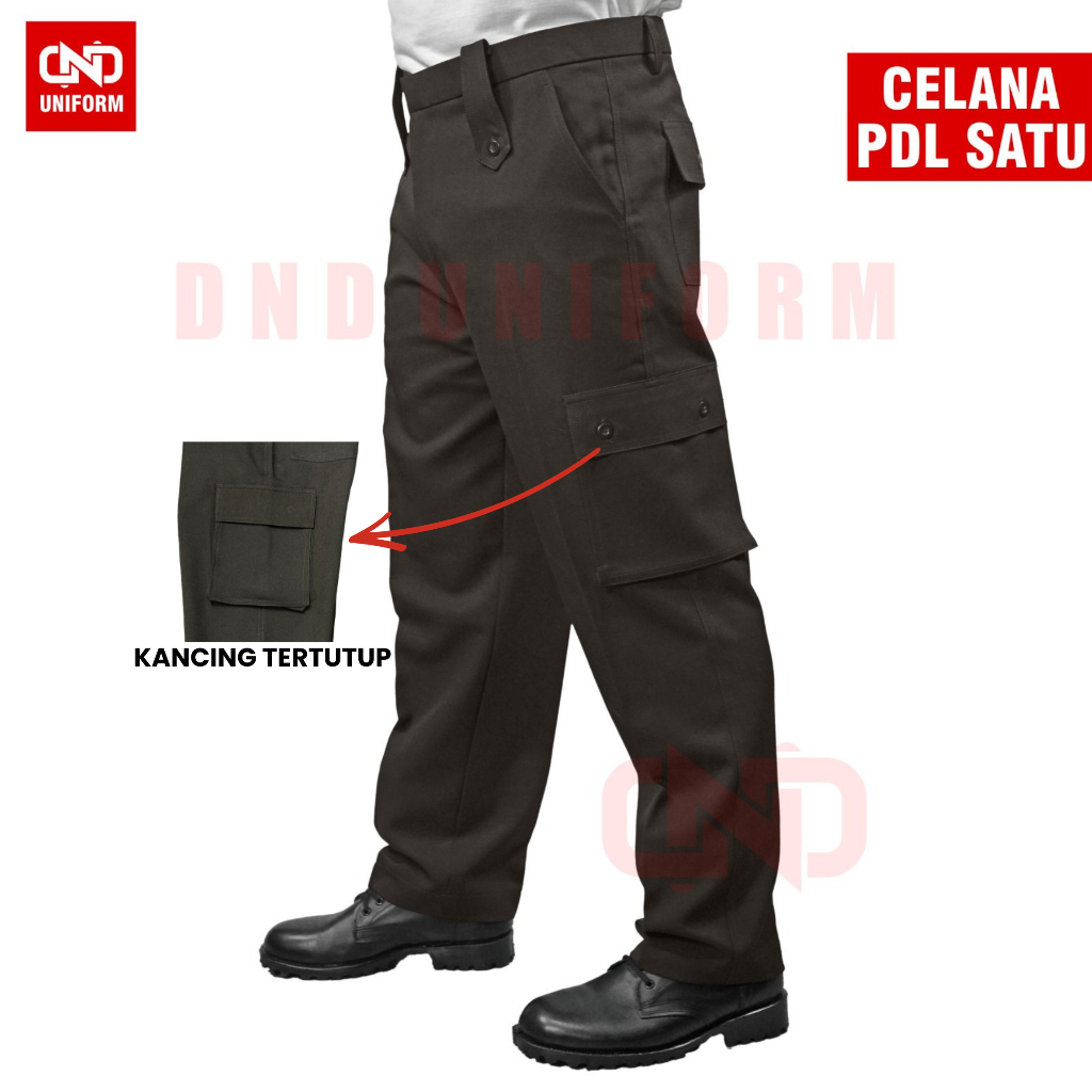 Jual DND UNIFORM - CELANA PDL SATU KANCING TERTUTUP SECURITY SATPAM ...
