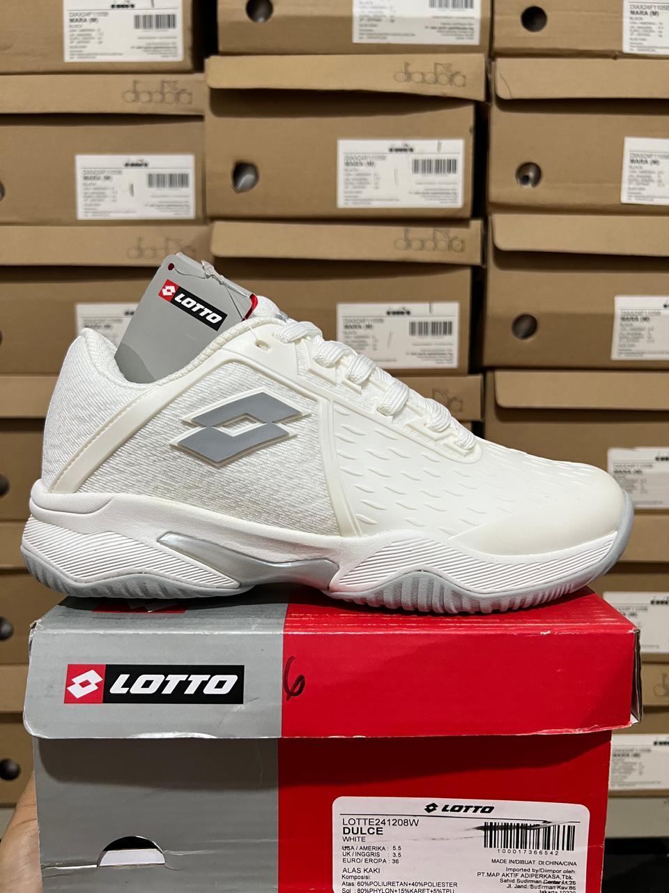 Jual Lotto Dulce White Women Shoes Original | Shopee Indonesia
