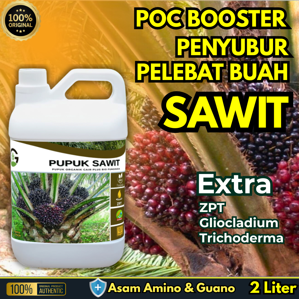 Jual Pupuk Sawit agar Buah Lebat dan Berat Plus Gliocladium Tricoderma ...