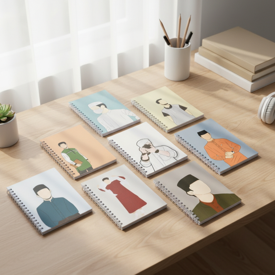 Jual BUKU TULIS NOTEBOOK A6 SOLEH / NOTEBOOK / BUKU DIARY / BUKU JURNAL ...