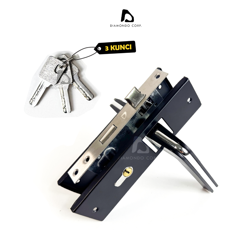 Jual Selot Handle Pintu 20 Cm Kotak Ukuran Tanggung Kunci Handel Pintu ...