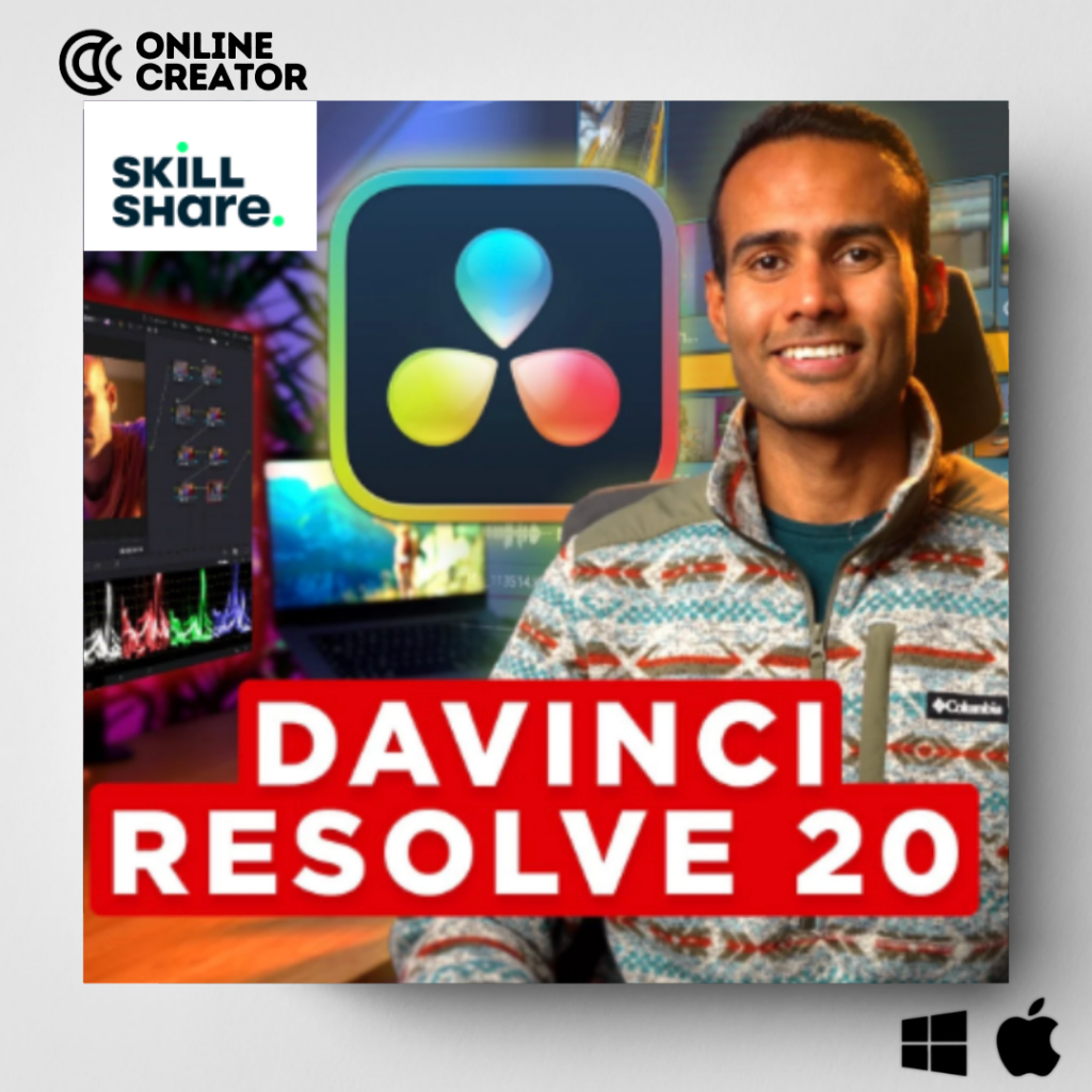 Jual DaVinci Resolve Masterclass The Complete Video Editing & Color ...