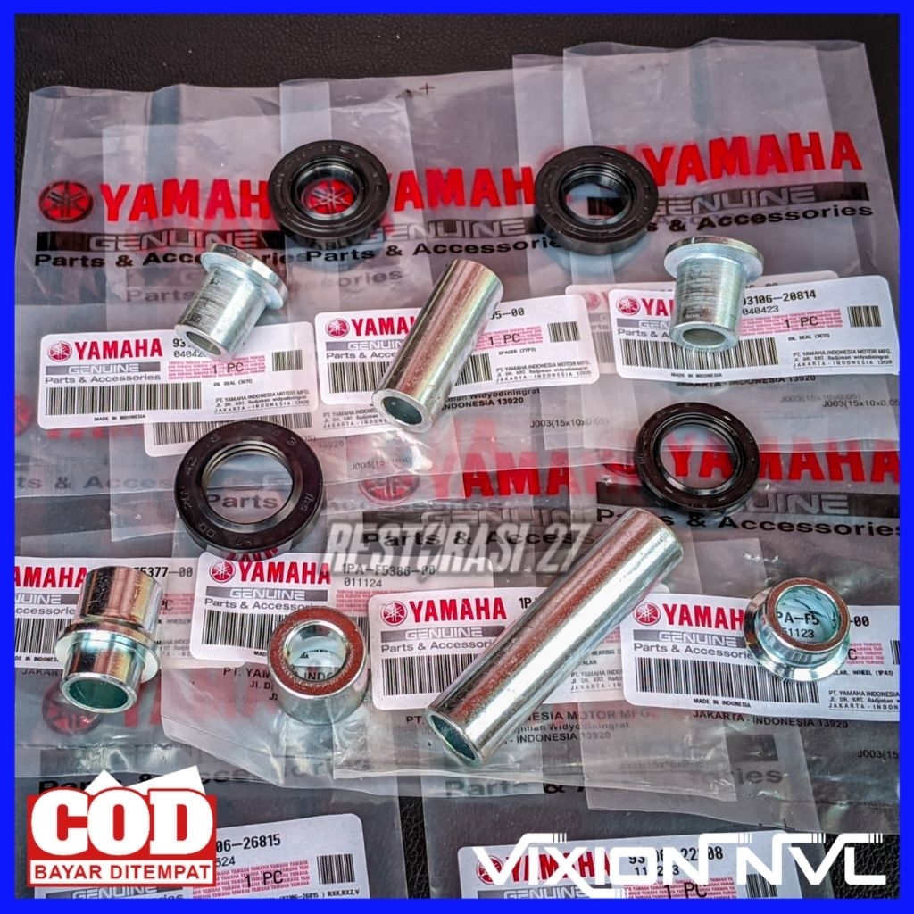 Jual Fullset Bosh Dan Seal Roda Set Depan Belakang Yamaha Vixion NVL ...