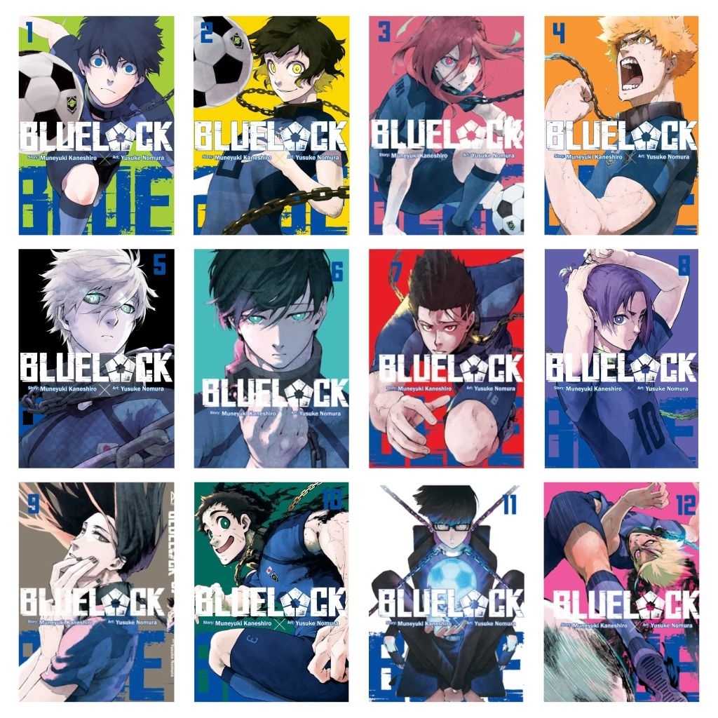 Jual Buku Komik Blue Lock Bluelock Vol. 1 2 3 4 5 6 7 8 0 9 10 11 12 20 ...