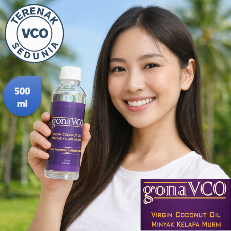 Jual VCO Virgin Coconut Oil 500 ml gonaVCO ijin edar resmi BPOM ...