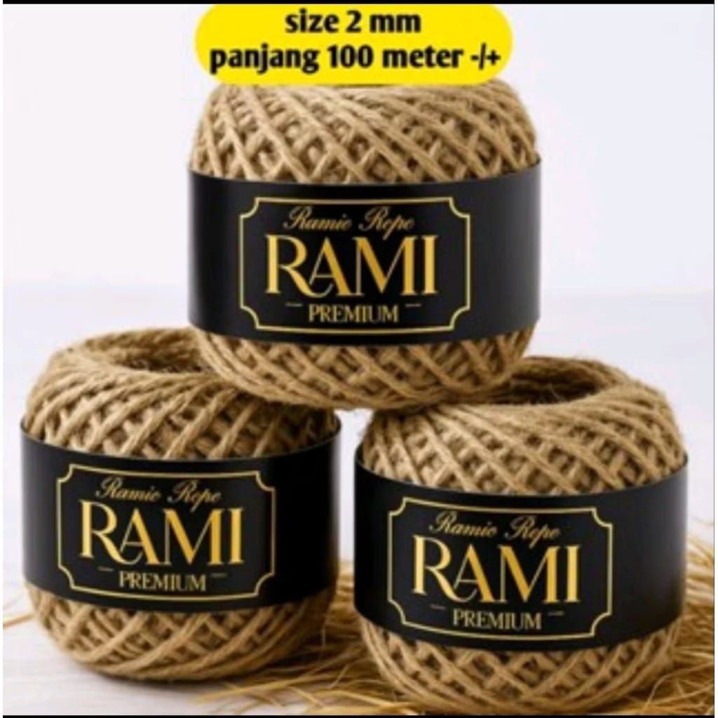 Jual Tali Rope / Tali Rami 2mm (100gram) | Shopee Indonesia