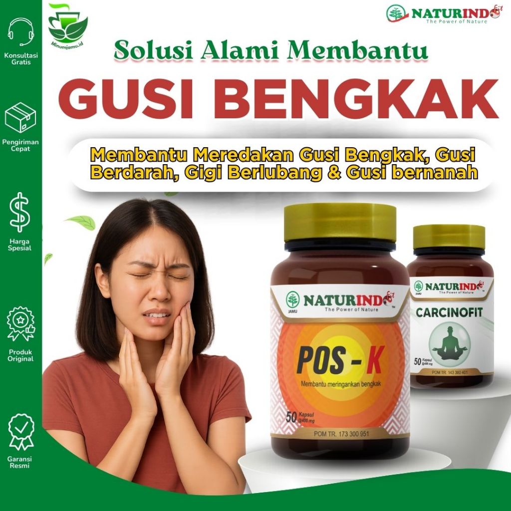 Jual Obat Gusi Bengkak Berdarah Sakit Gigi Nyeri Gusi Kelenjar teroid ...
