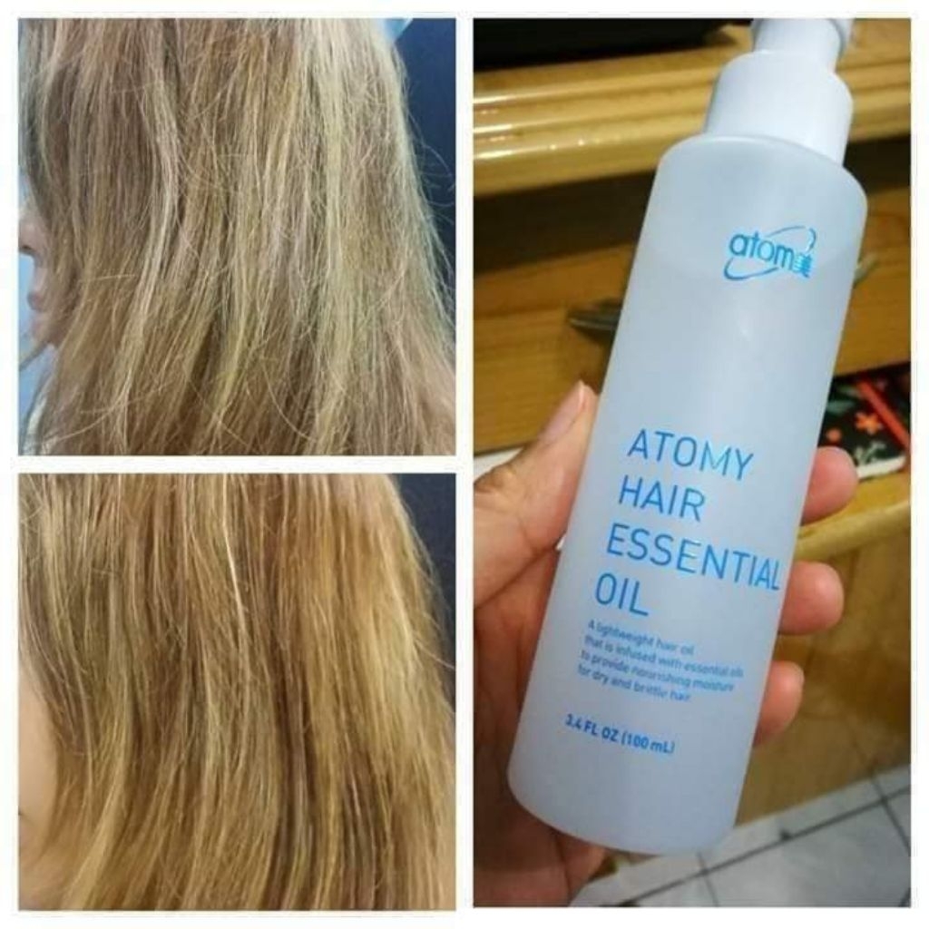 Jual Atomy essential oil serum. rambut hair oil melembutkan ori ...