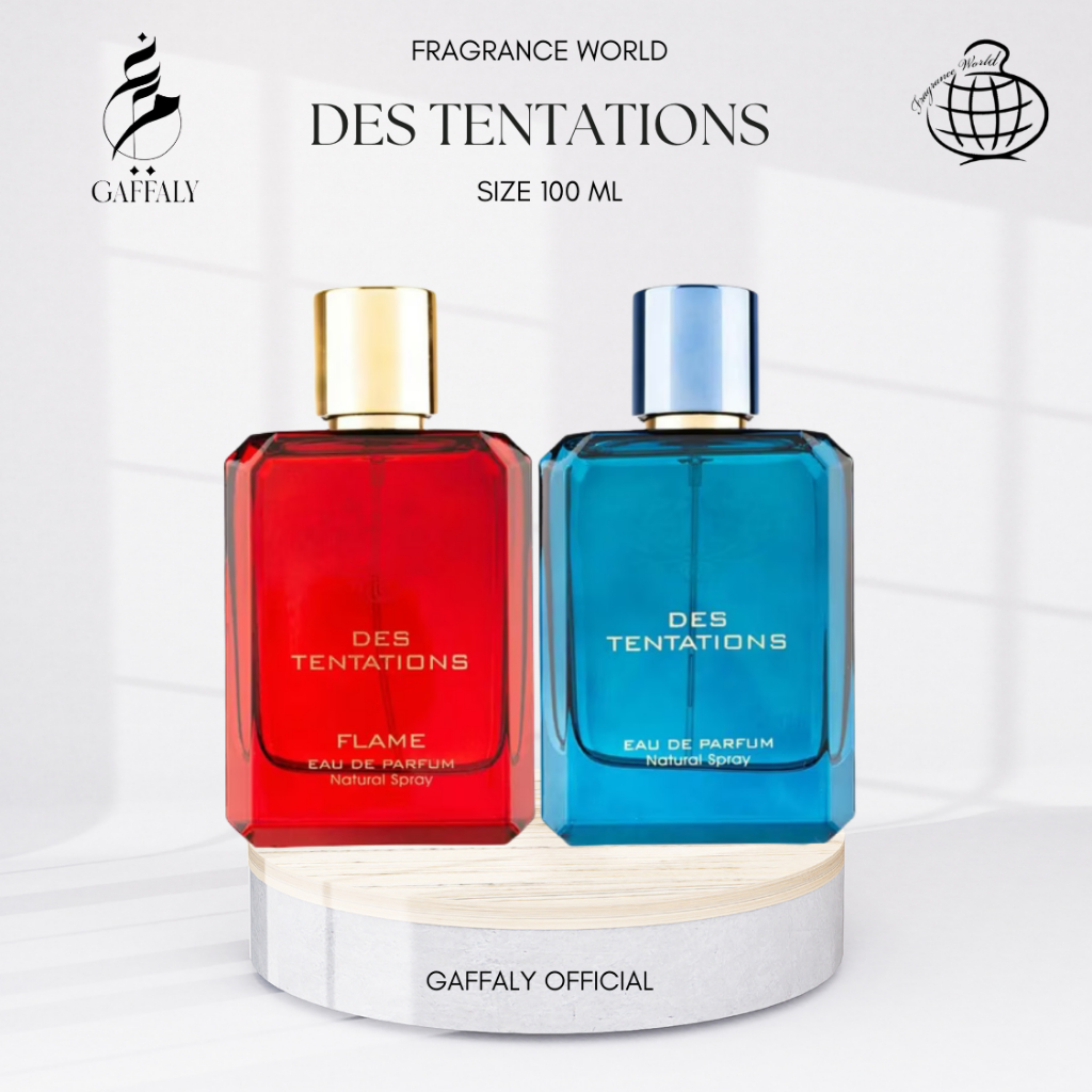 Jual Perfume Des Tentations Flame & Blue EDP FW 100ML || by FRAGRANCE ...