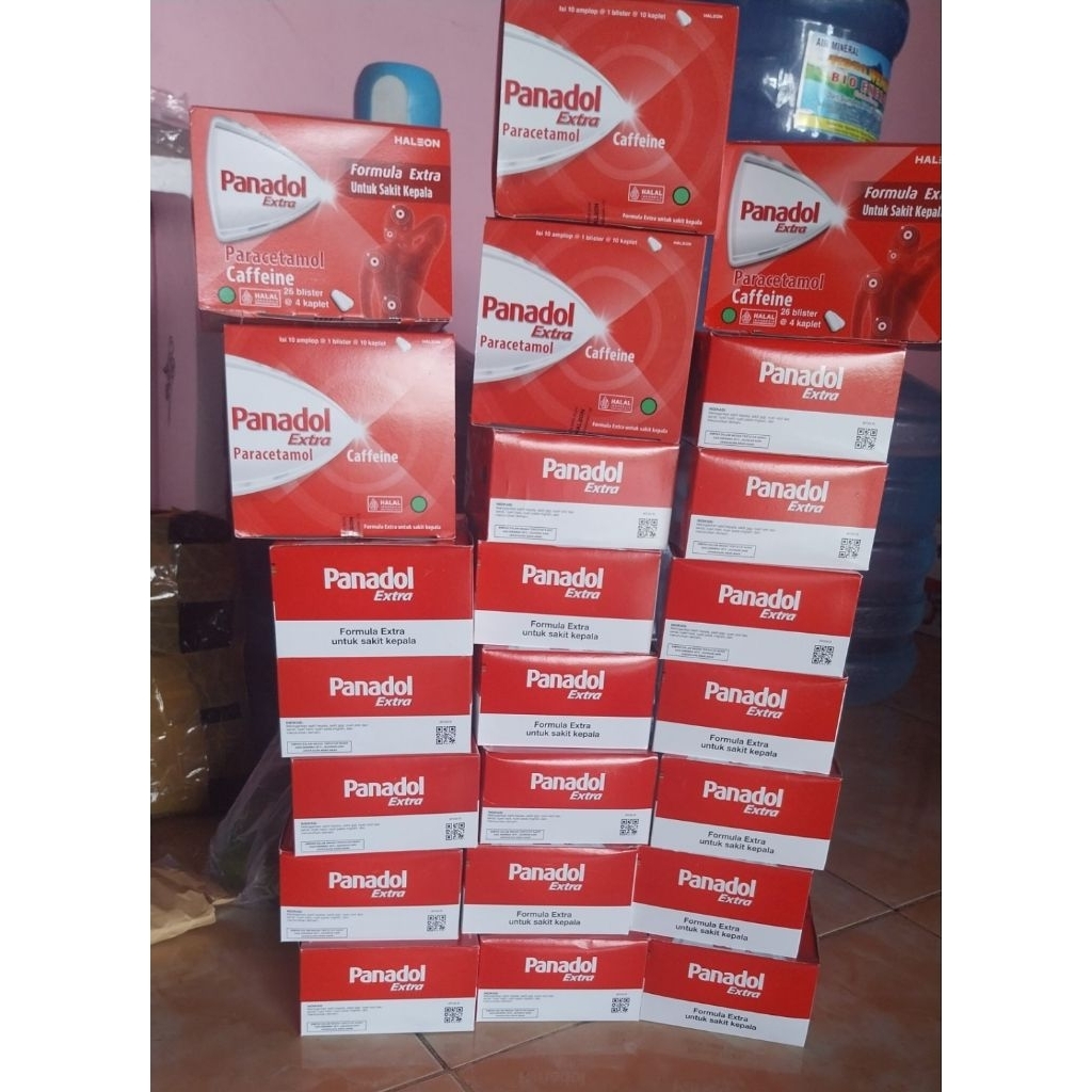 Jual panadol merah 1 box @100 tablet | Shopee Indonesia