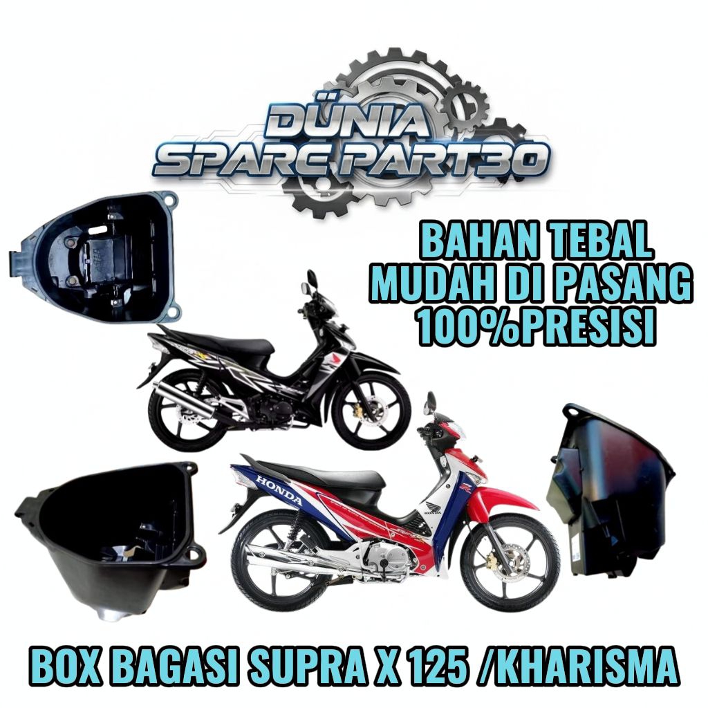 Jual Box bagasi Supra x 125 Batman/Kharisma | Shopee Indonesia