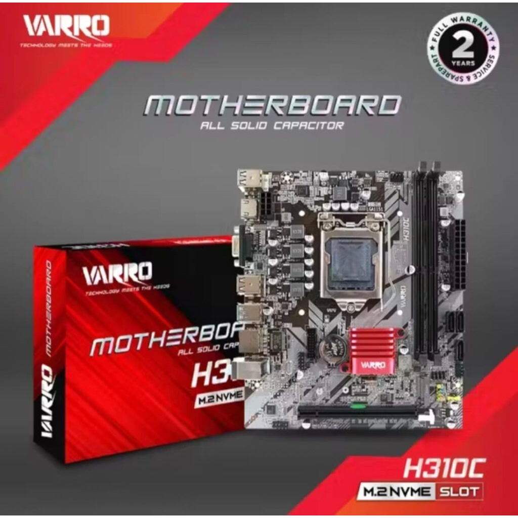 Jual Motherborad Varro H310C DDR4 LGA 1151 Slot NVME | Shopee Indonesia