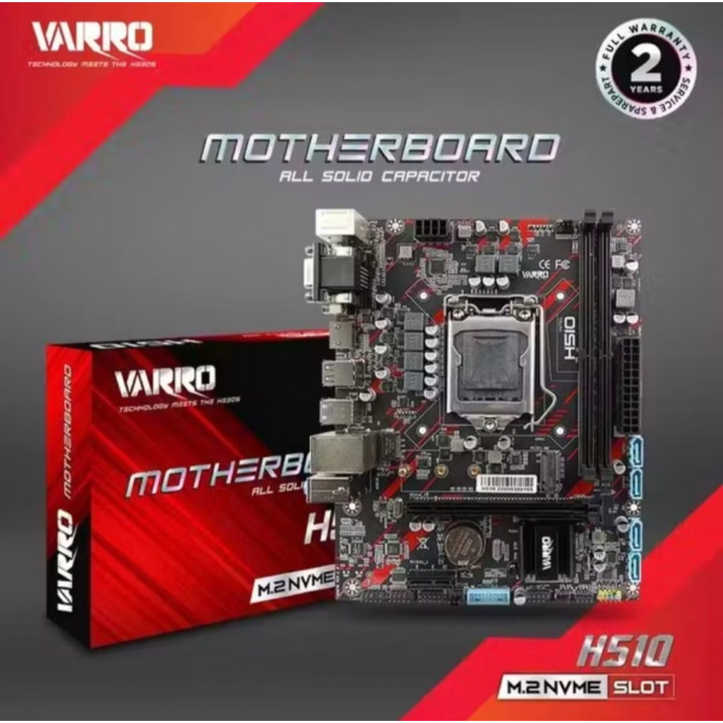 Jual Motherboard VARRO H510 DDR4 LGA 1200 | Shopee Indonesia