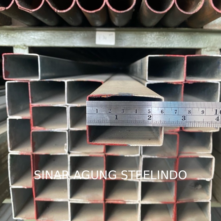 Jual Holo 40x60 Galvanis x 2,3mm / Besi hollow galvanis 4x6 tebal 2,3mm ...