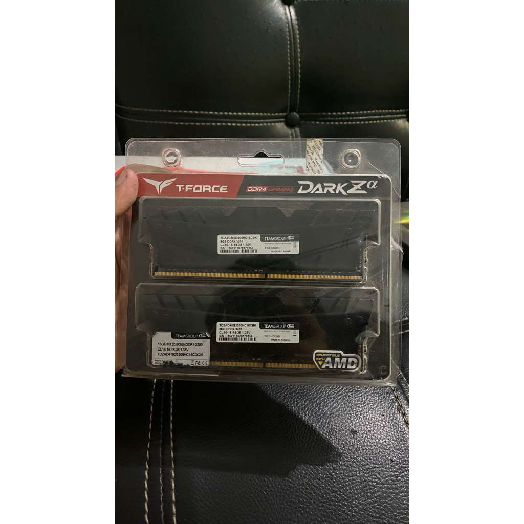 Jual Ram T-Force DarkZ 2x8gb ddr4 3200mhz | Shopee Indonesia